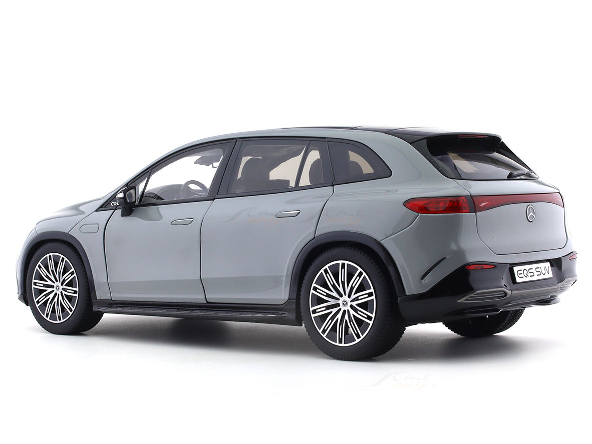 2022 Mercedes-Benz EQS SUV X296 grey 1:18 NZG diecast Scale Model collectible | Scale Arts India