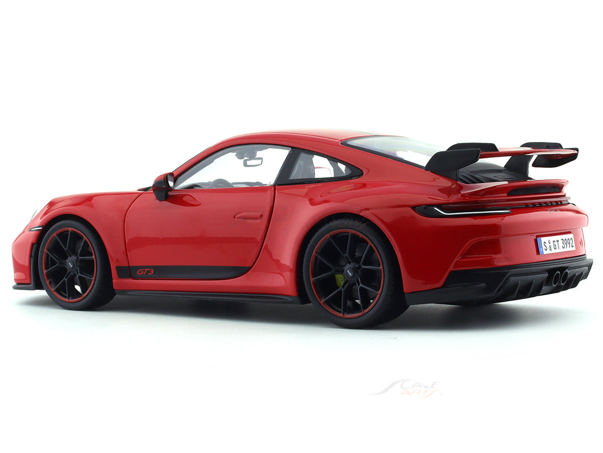 2022 Porsche 911 992 GT3 Red 1:18 Maisto diecast Scale Model collectible Premier | Scale Arts India