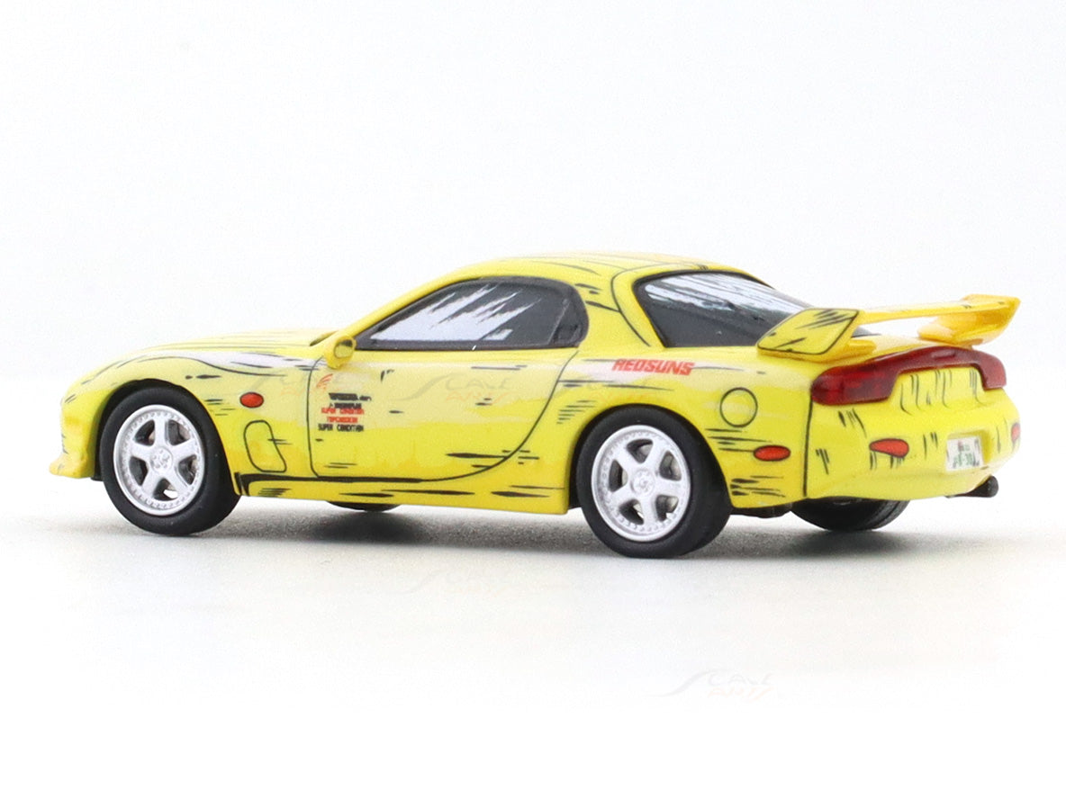 Mazda RX-7 Initial D 1:64 TimeMicro diecast scale model car miniature car | Scale Arts India