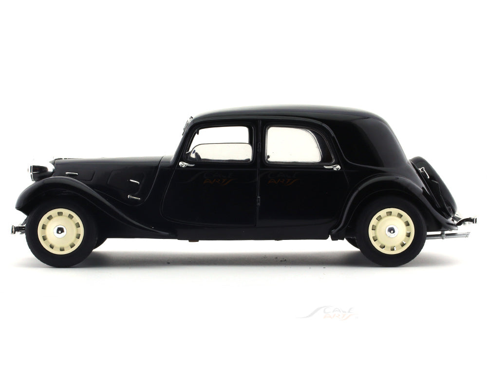 Solido 1:18 1937 Citroen 11CV Traction black diecast Scale Model collectible | Scale Arts India