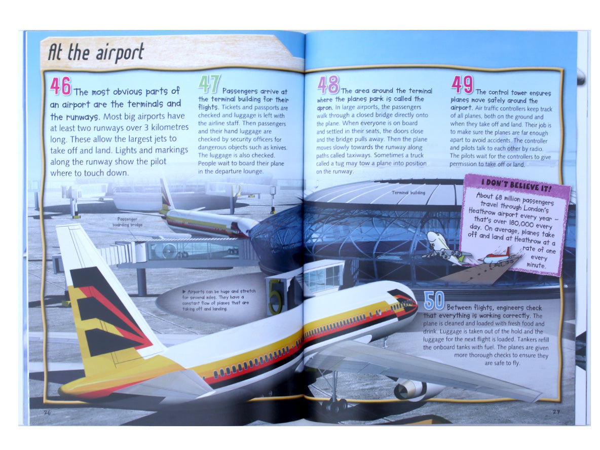 100 Facts Flight : Book | Scale Arts India