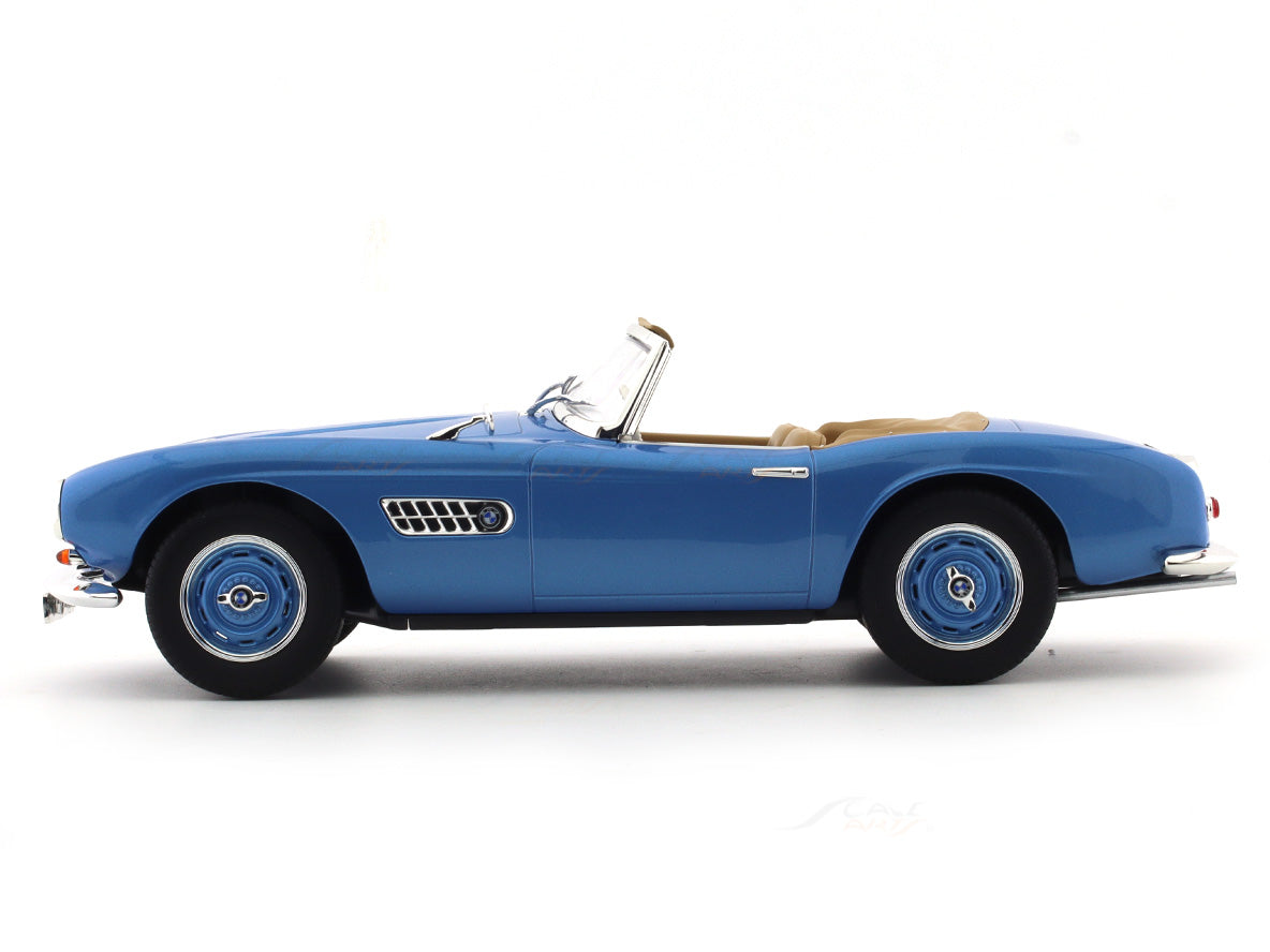 1957 BMW 507 Cabriolet blue 1:18 Norev diecast scale model car ...