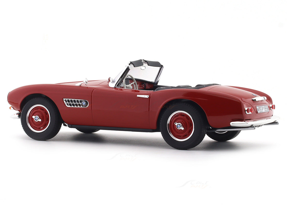 1957 BMW 507 Red 1:18 Norev Licensed Diecast Scale Model Car ...