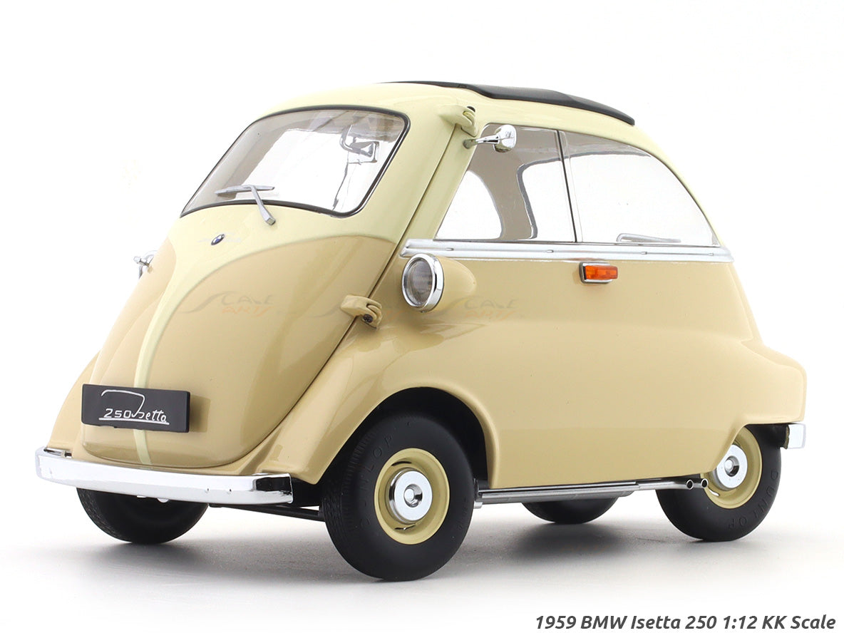 1959 BMW Isetta 250 Cream 1:12 KK Scale diecast scale model car ...