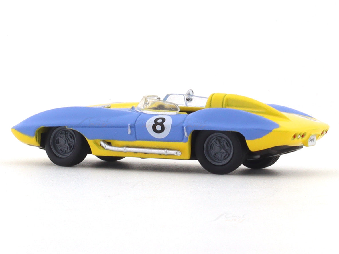 1959 Chevrolet Corvette XP-86 blue yellow 1:64 M2 Machines licensed ...
