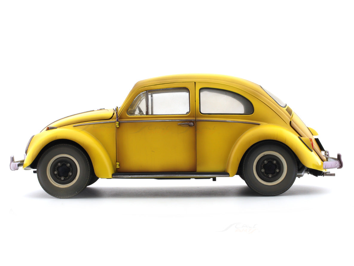 1961 Volkswagen Beetle Saloon Yellow bee 1 :12 Sunstar diecast scale ...