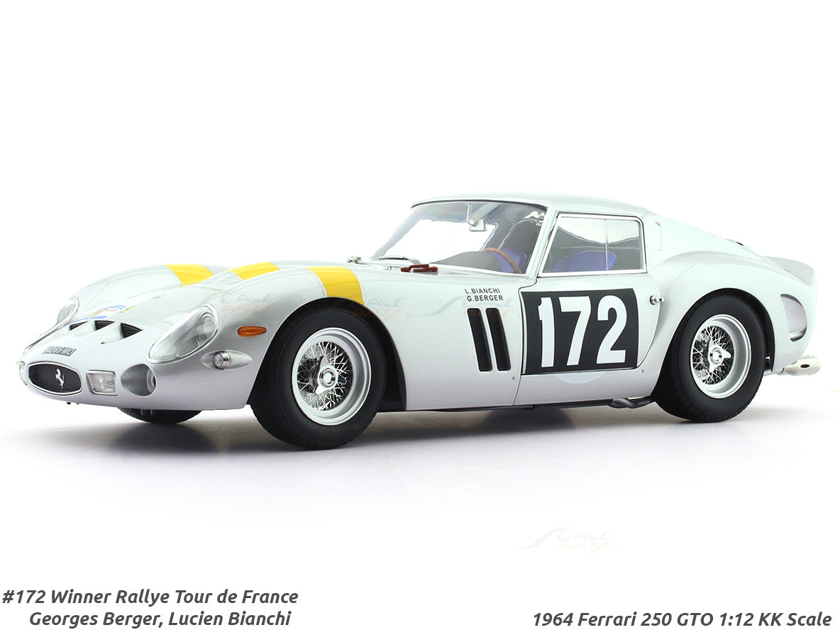 1964 Ferrari 250 GTO Winner Tour de France 1:12 KK Scale diecast scale ...
