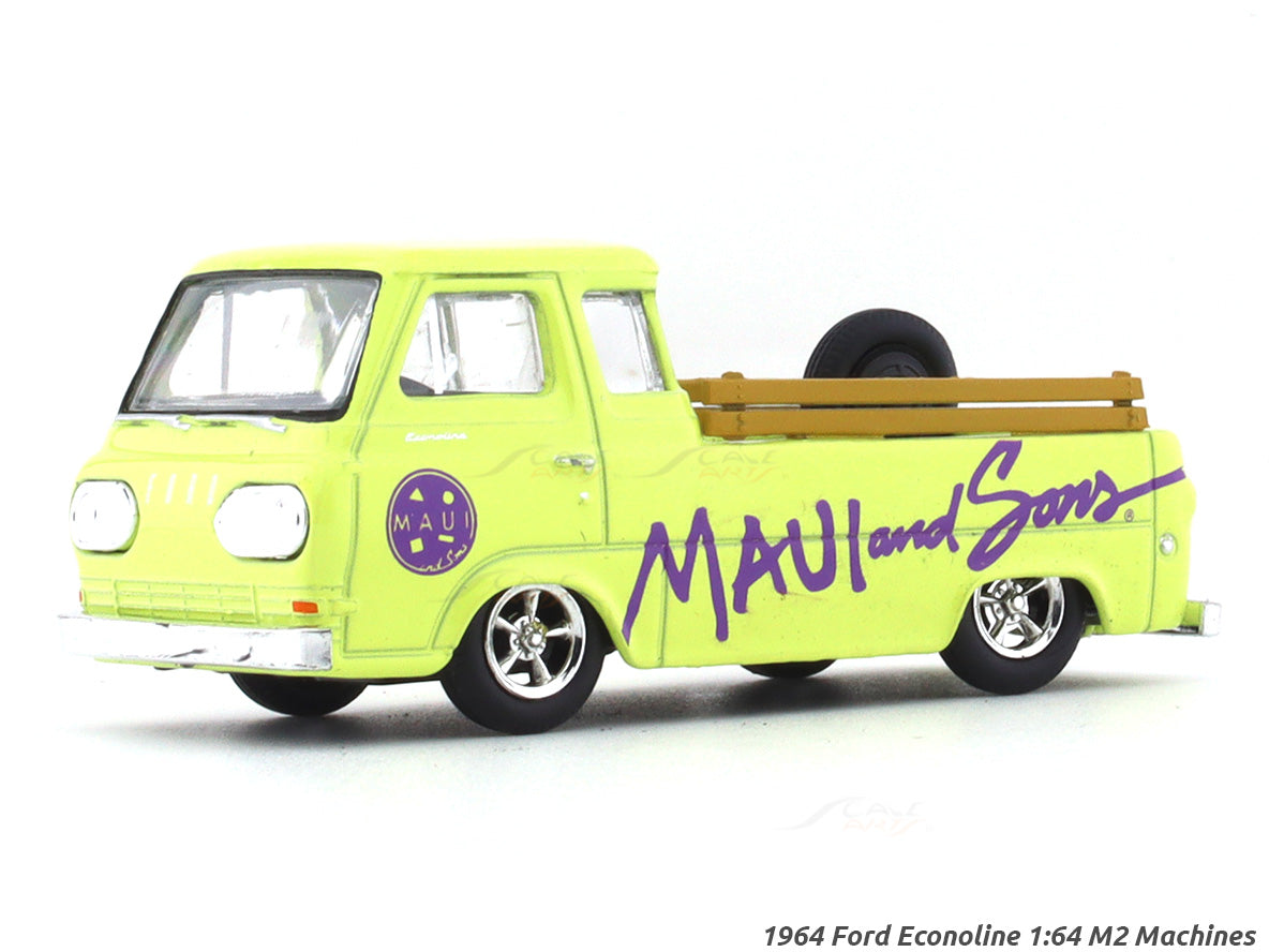 1964 Ford Econoline Maui & Sons 1:64 M2 Machines diecast scale car ...