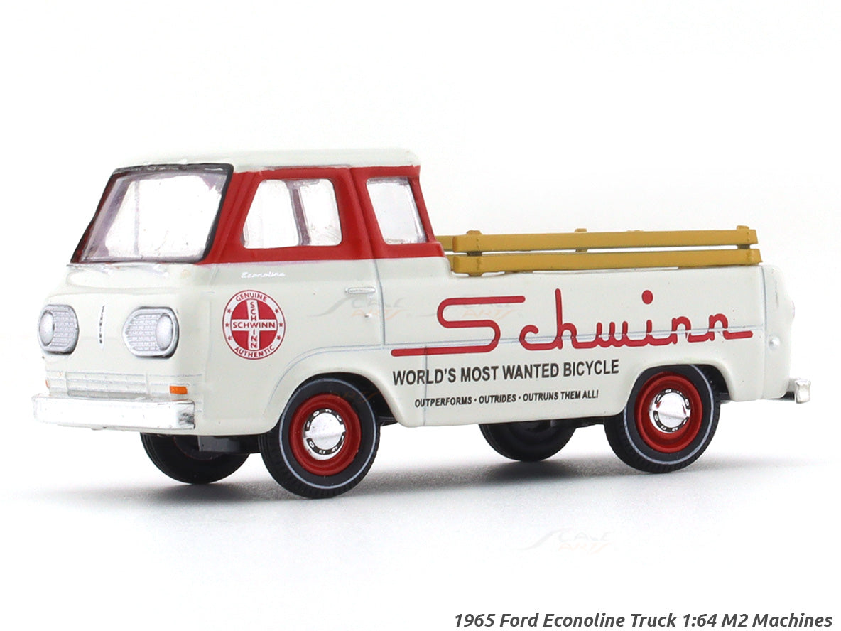 1965 Ford Econoline Truck Schwinn 1:64 M2 Machines diecast scale car ...