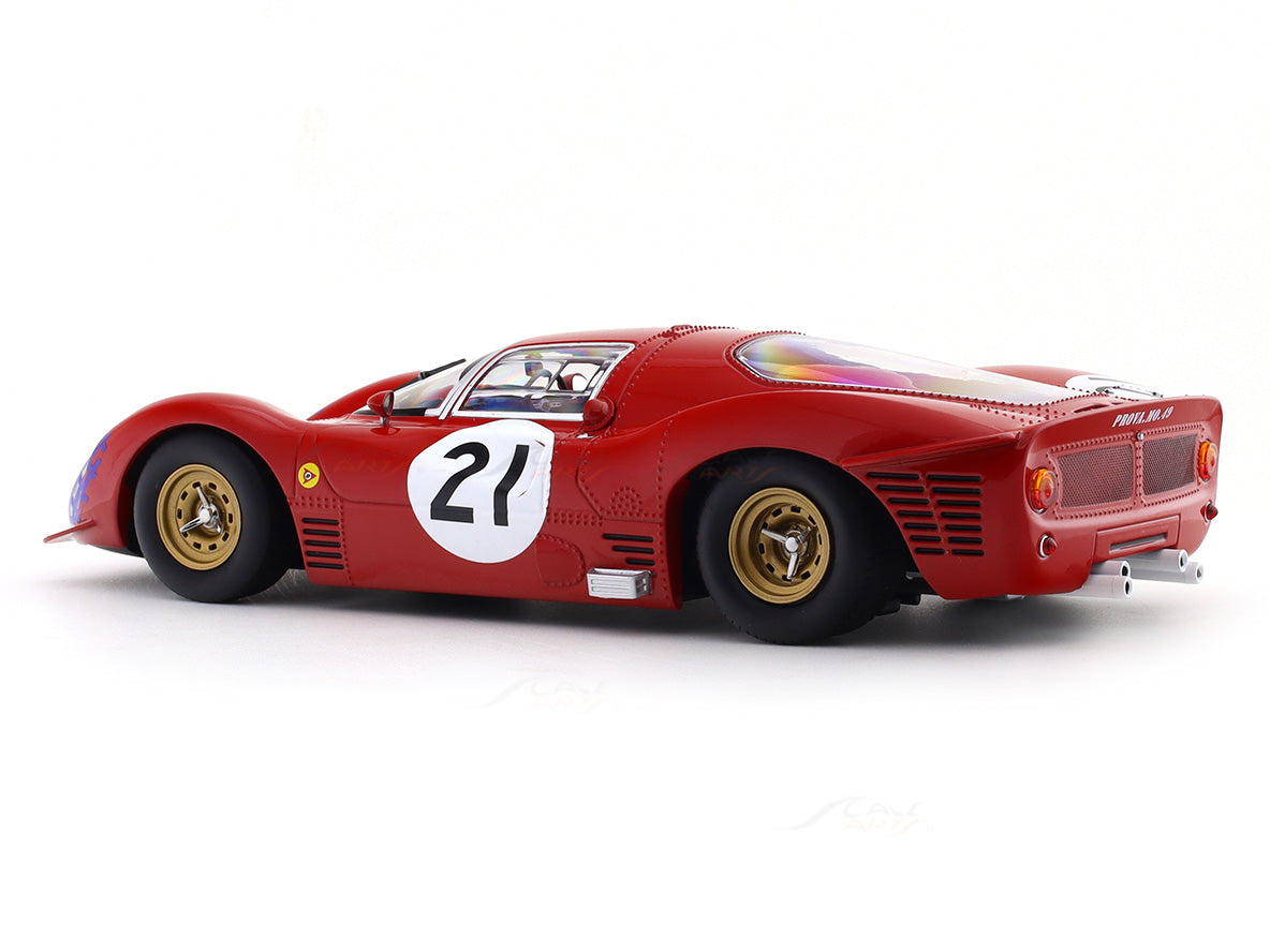 1966 Ferrari 330 P3 Coupe No.21 1:18 Werk83 diecast scale model car ...
