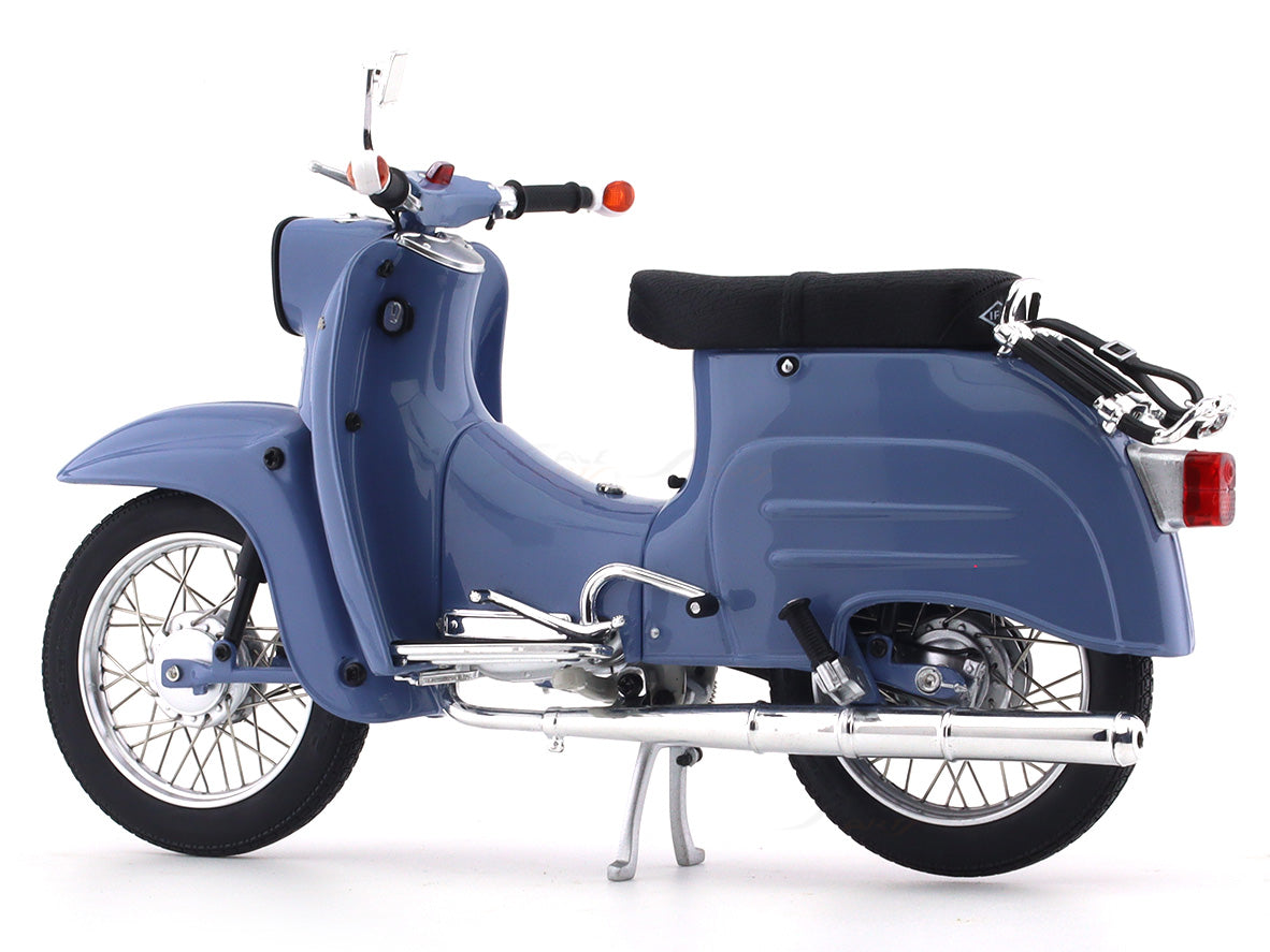 1968 Simson Schwalbe KR 51/1 blue 1:10 Schuco diecast scale Model bike ...