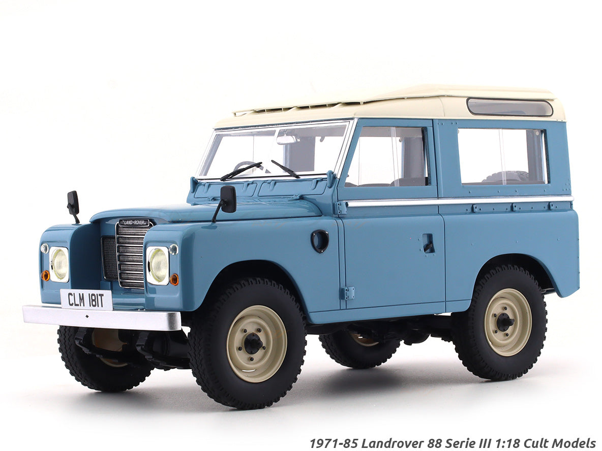 1971-85 Landrover 88 Serie III 1:18 Cult Models resin Scale Model car ...