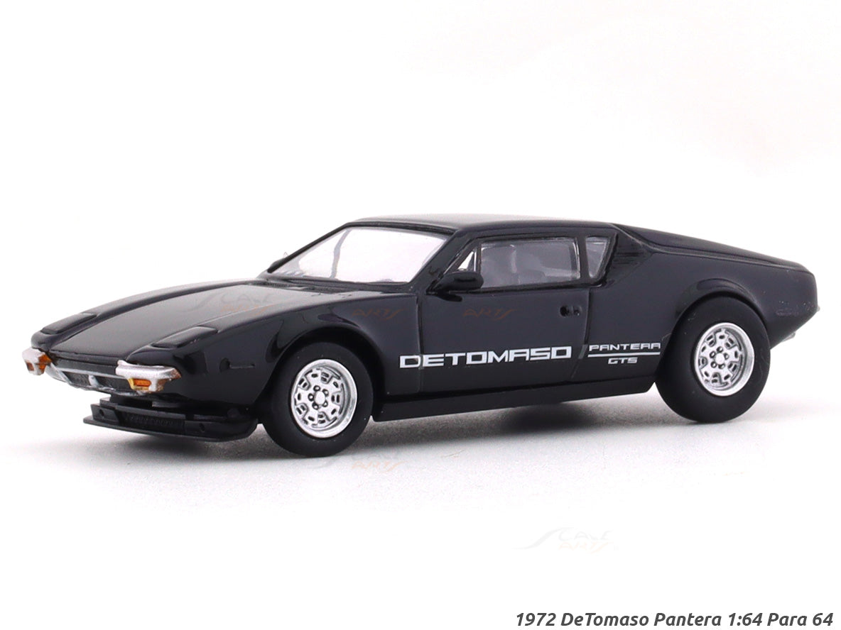 1972 DeTomaso Pantera Black 1:64 Para64 licensed diecast scale model ...