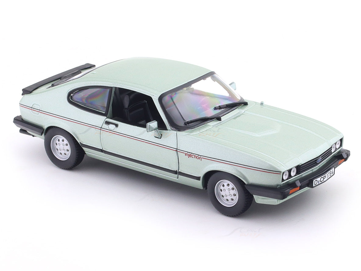 1973 Ford Capri Green 1:24 Bburago Licensed Diecast Scale Model Car ...
