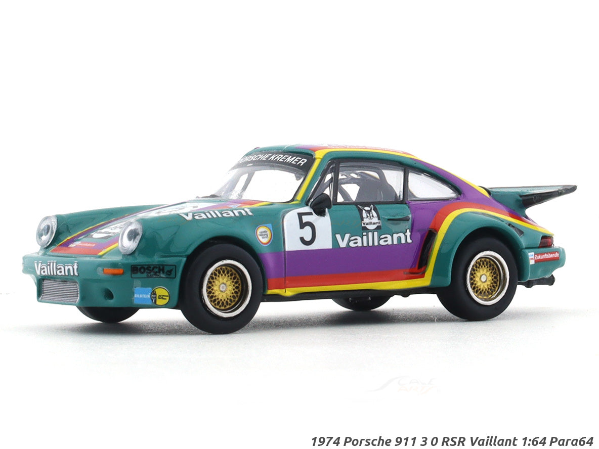 1974 Porsche 911 3 0 RSR Vaillant 1:64 Para64 diecast scale model car ...
