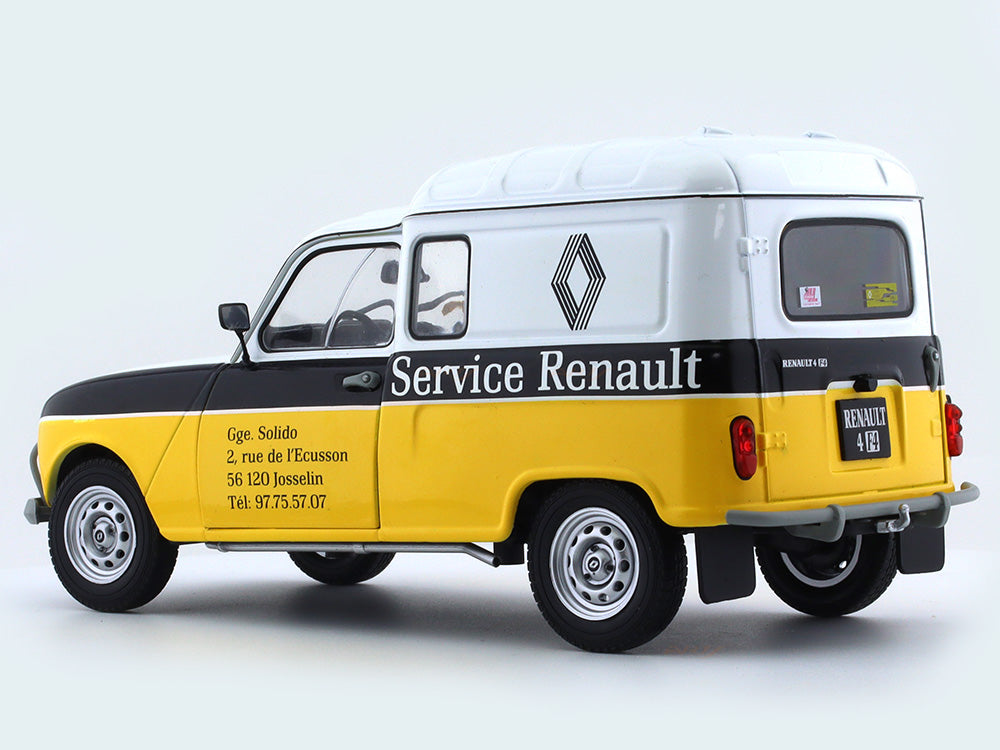 Solido 1975 Renault 4L F4 service van diecast Scale Model collectible ...