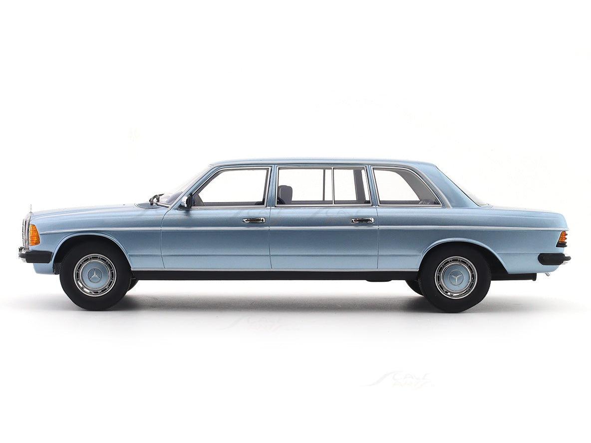 1978 Mercedes-Benz W123 Lang blue 1:18 Cult Models resin Scale Model ...