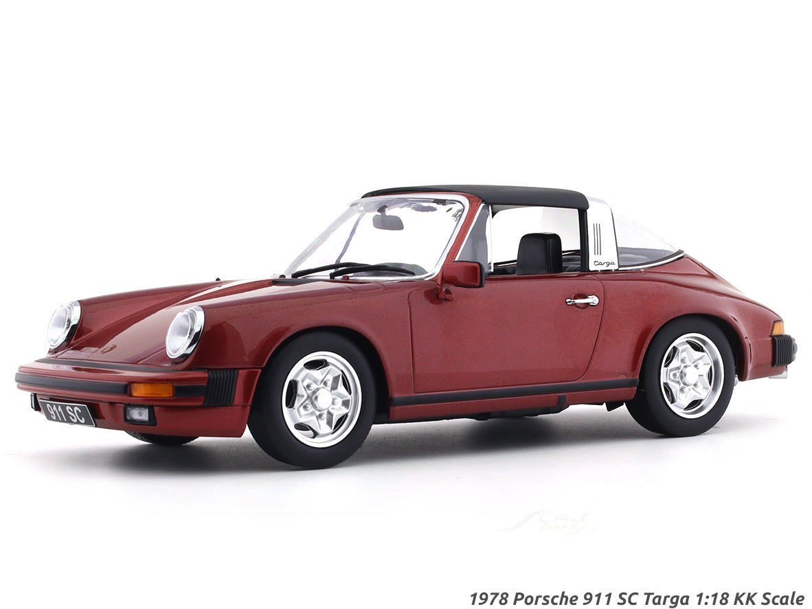 1978 Porsche 911 SC Targa red 1:18 KK Scale diecast model car | Scale ...