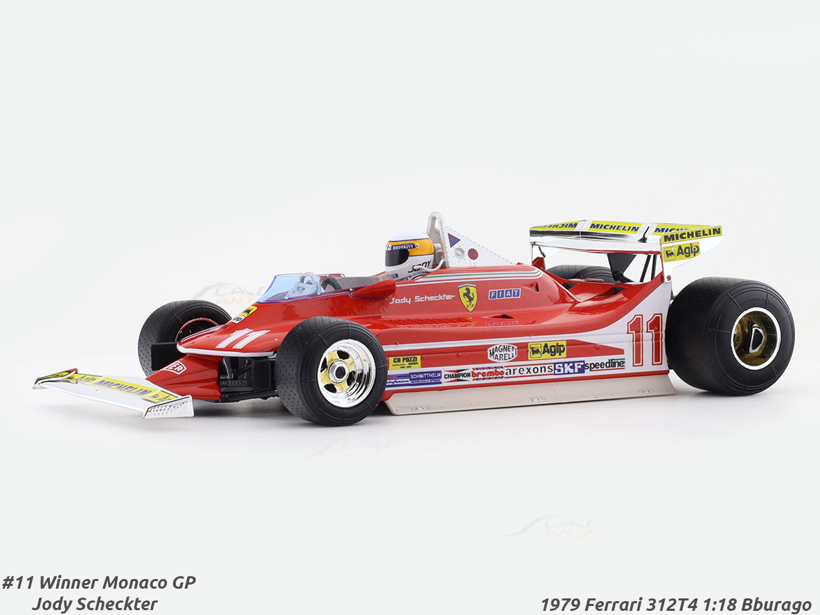 1979 Ferrari 312T4 Winner Monaco GP 1:18 Bburago licensed diecast scale ...