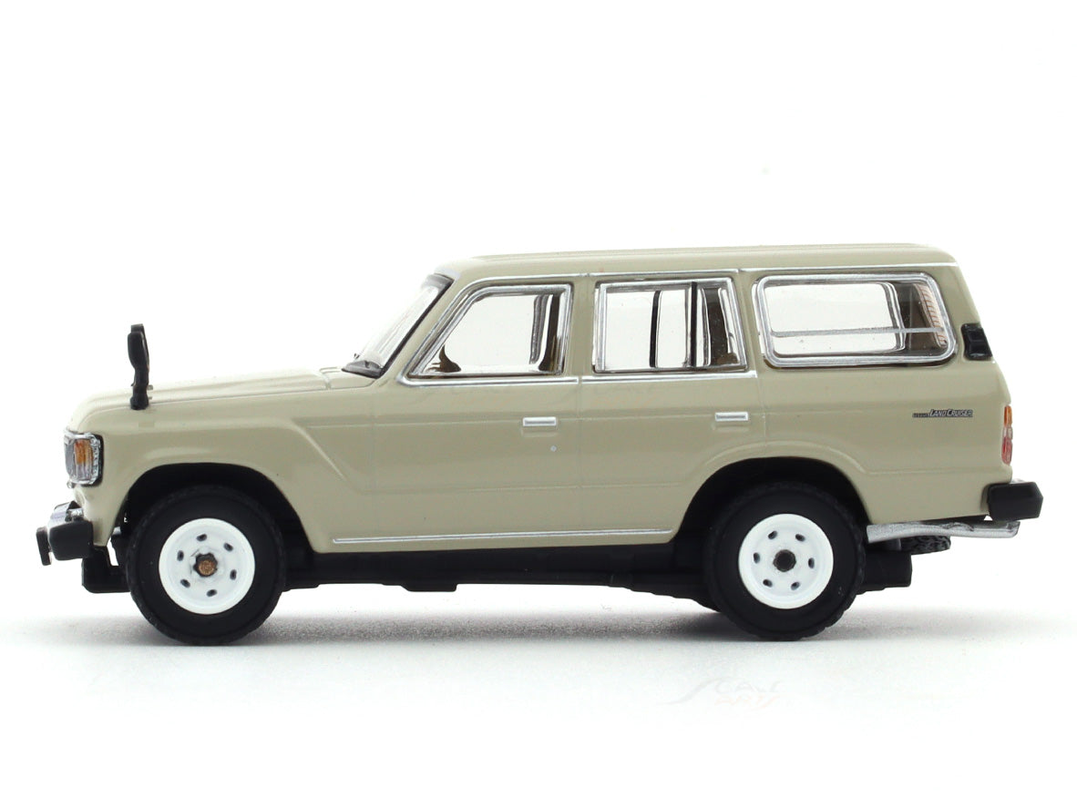 1981 Toyota Land Cruiser LC60 GX beige 1:64 Hobby Japan diecast scale ...