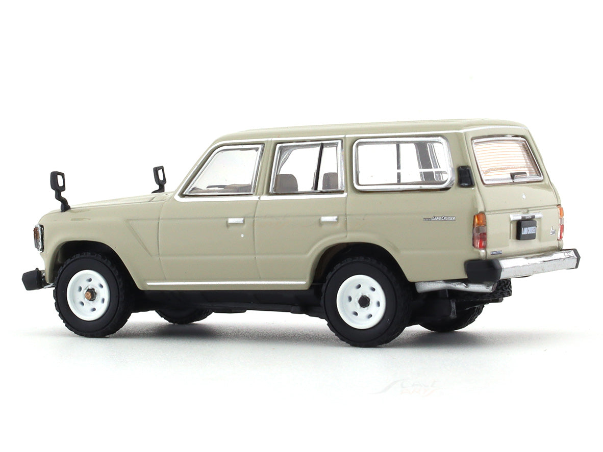 1981 Toyota Land Cruiser LC60 GX beige 1:64 Hobby Japan diecast scale ...