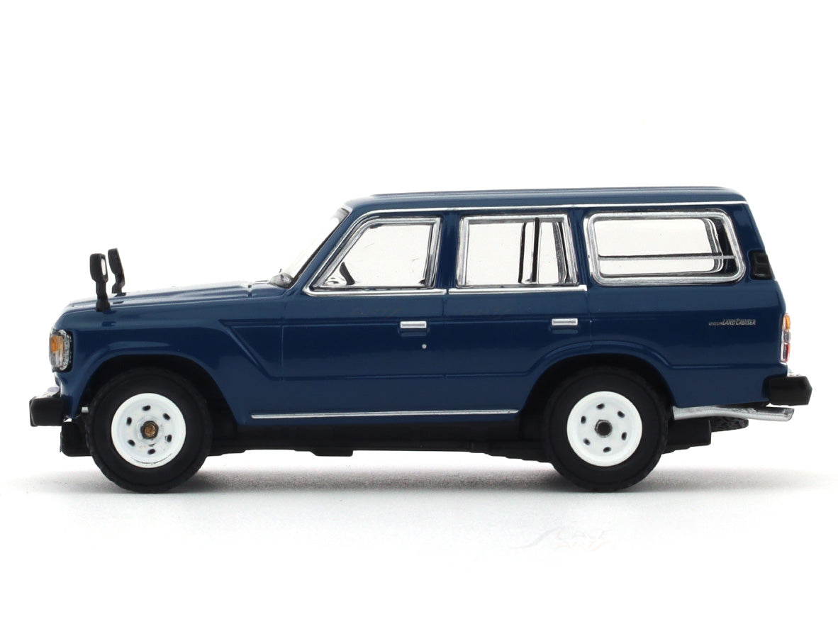 1981 Toyota Land Cruiser LC60 GX blue 1:64 Hobby Japan diecast scale ...