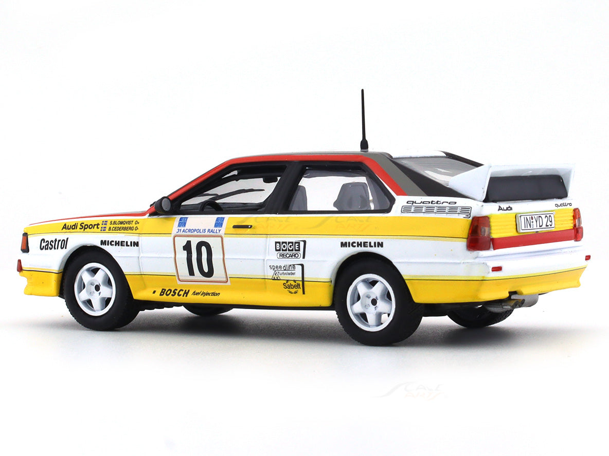 1984 Audi Quattro A2 #10 1:43 diecast scale model car collectible ...