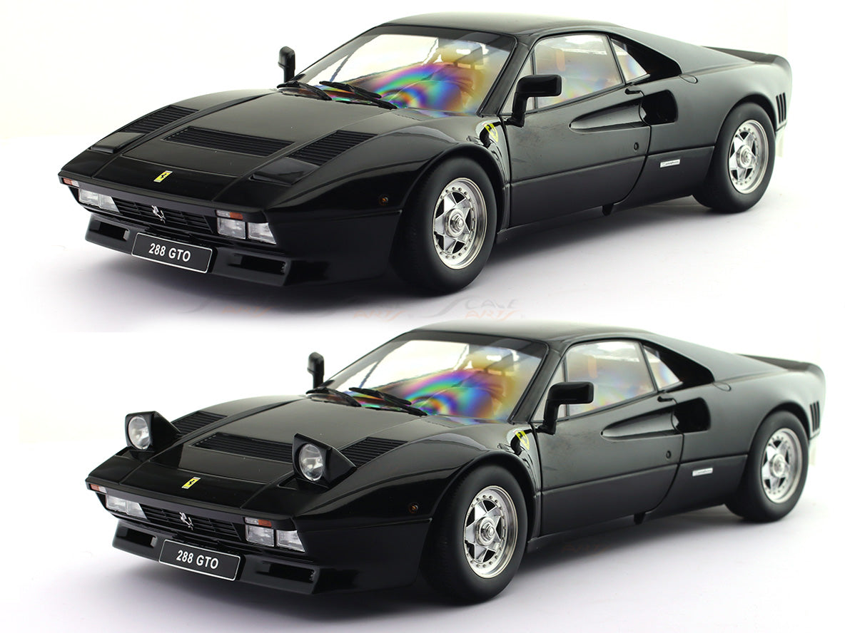 1984 Ferrari 280 GTO Black 1:12 KK Scale Diecast Scale Model Car ...