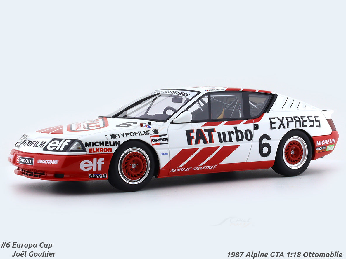 1987 Alpine GTA #6 1:18 Ottomobile resin scale model car collectible ...