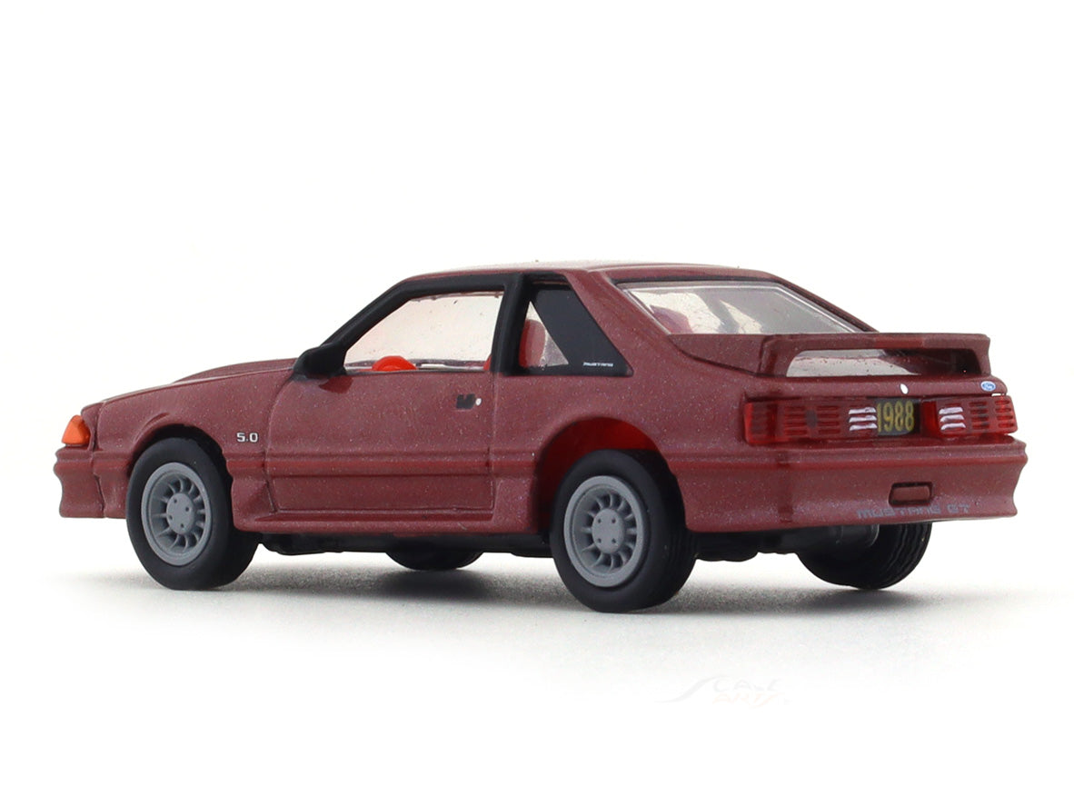 1988 Ford Mustang GT Cabernet 1:64 M2 Machines diecast scale model ...