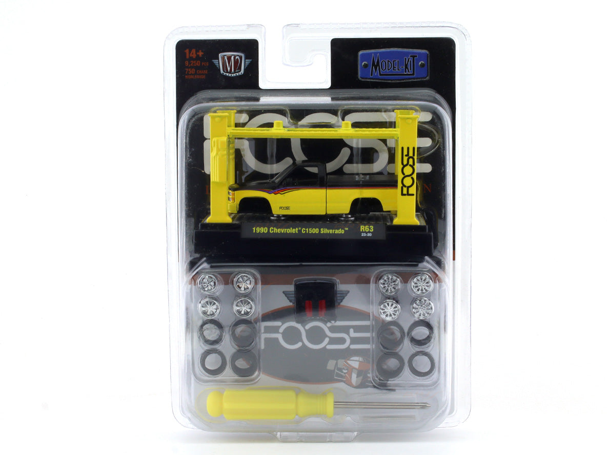 1990 Chevrolet C150 Silverado Model kit 1:64 M2 Machines diecast scale ...
