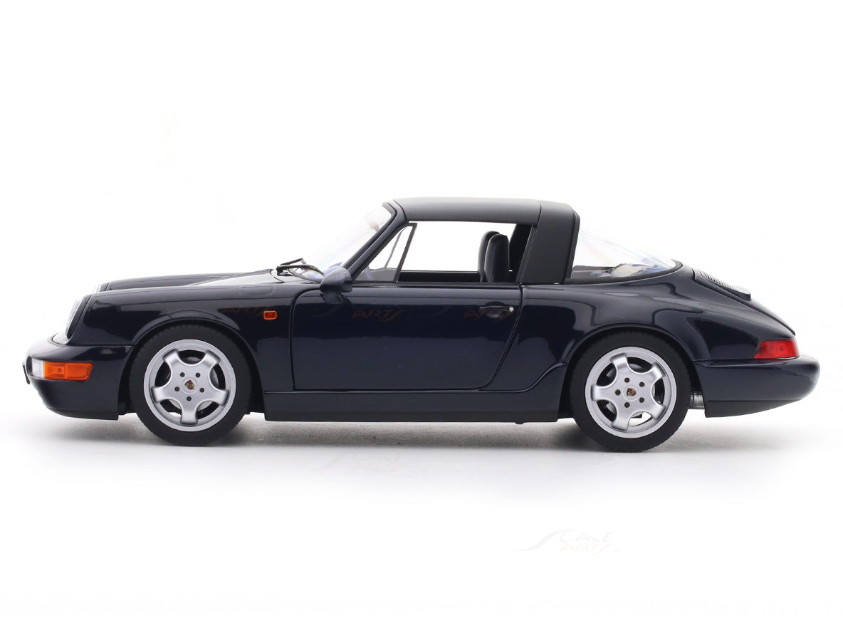 1991 Porsche 911 964 Carrera 4 Targa 1:18 Norev diecast scale model car ...