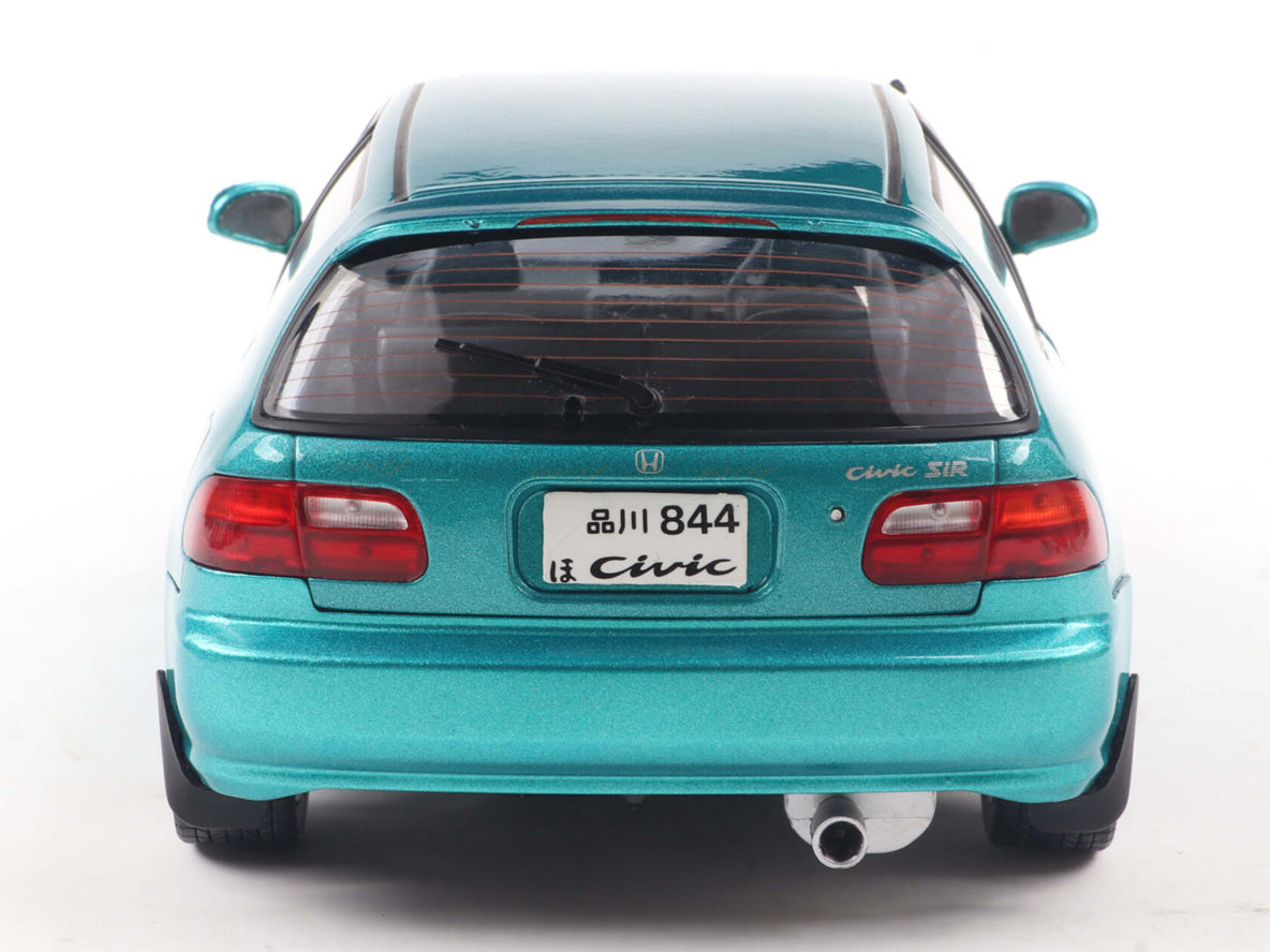 1991 Honda Civic EG6 Aztec Green Pearl 1:18 Solido Licensed Diecast ...