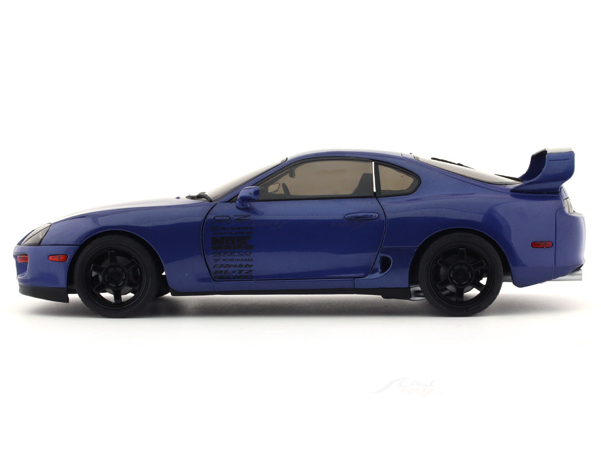 1993 Toyota Supra MK4 A80 Dark Blue 1:18 Solido diecast scale model car ...