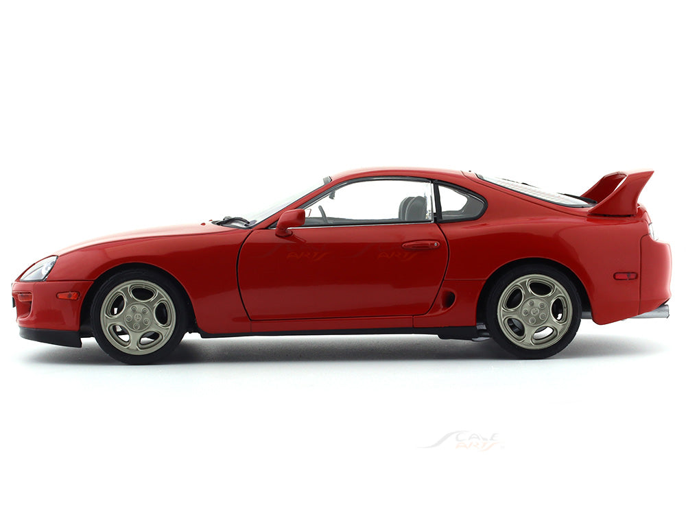 1993 Toyota Supra MK 4 A80 red 1:18 Solido diecast scale model | Scale ...