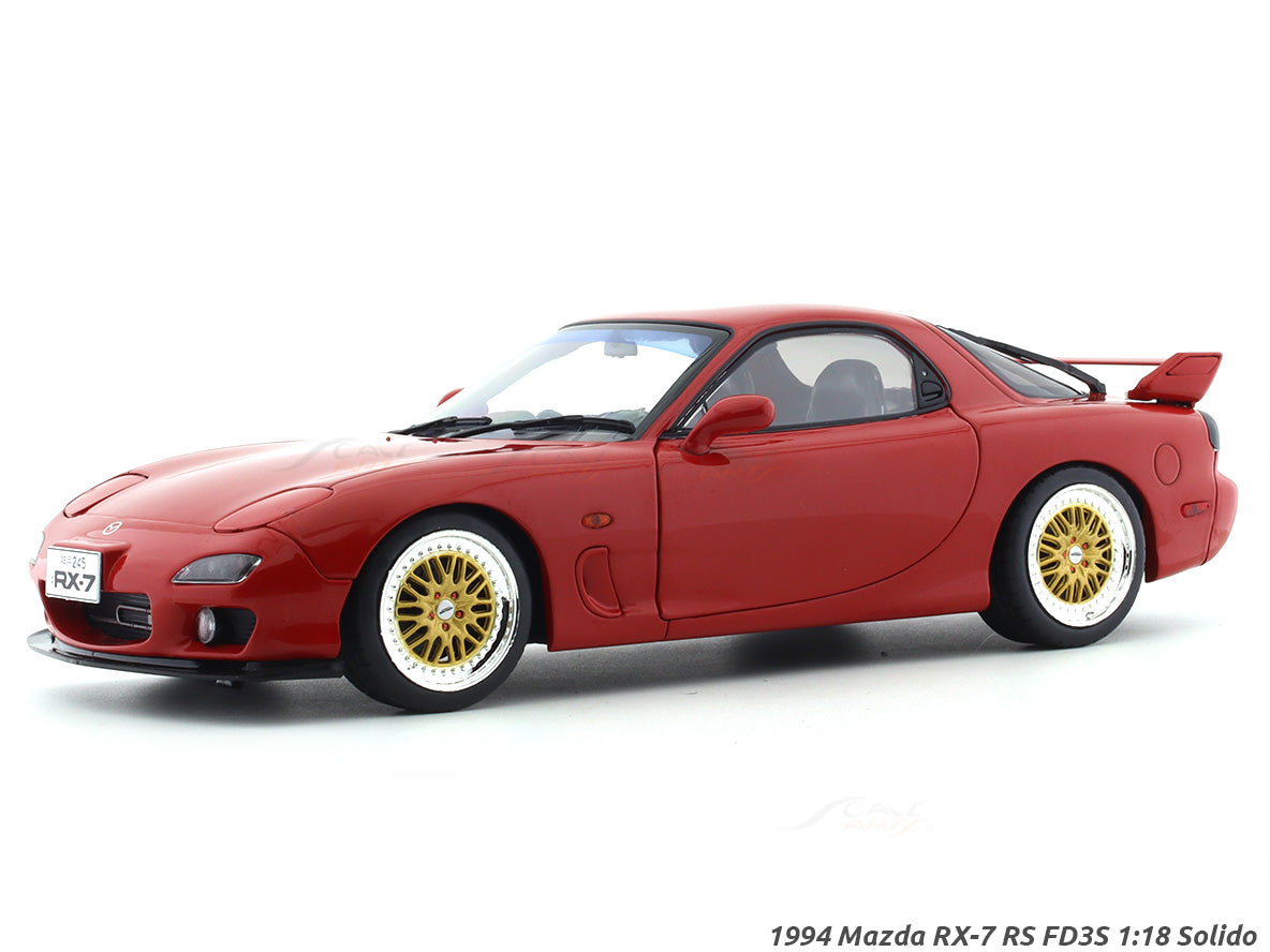 1994 Mazda RX-7 RS FD3S red 1:18 Solido licensed diecast scale model ...