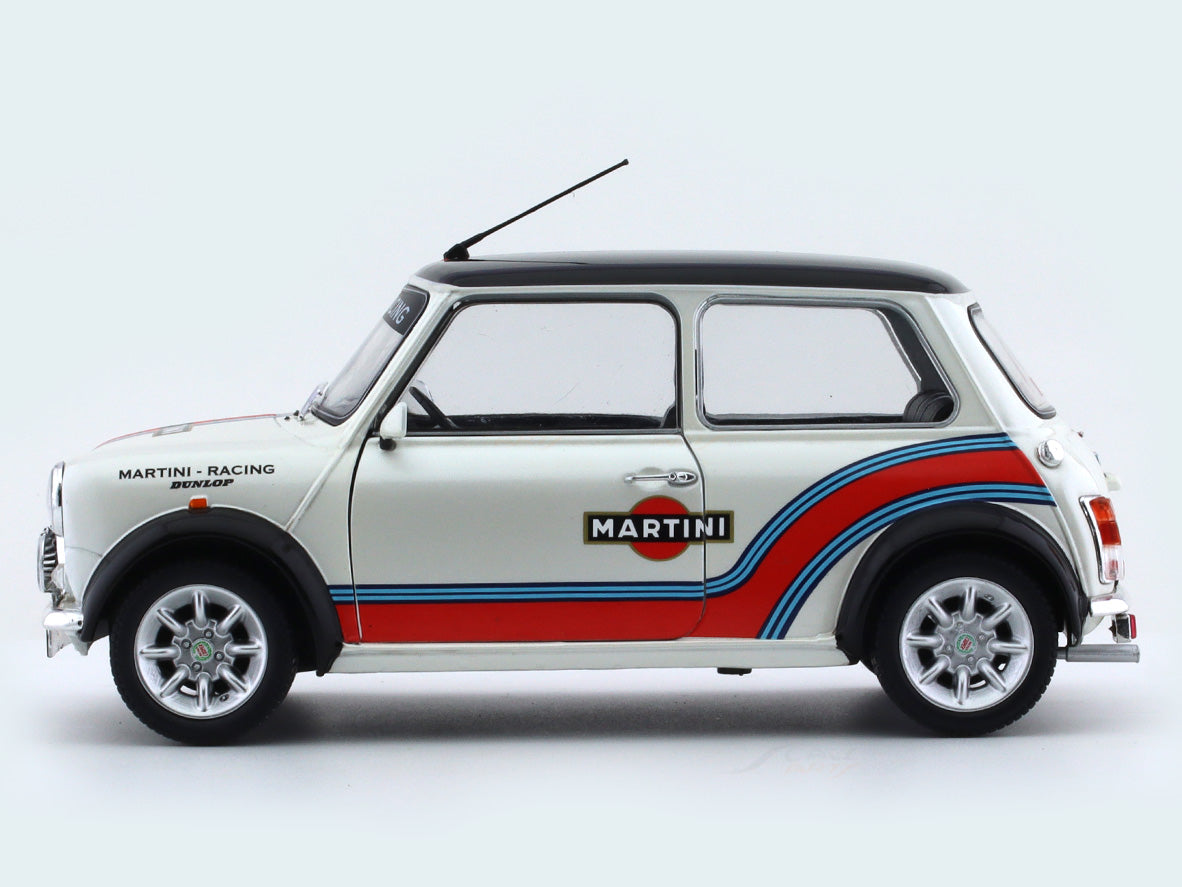 1998 Mini Cooper Sport Martini Evocation 1:18 Solido diecast scale ...