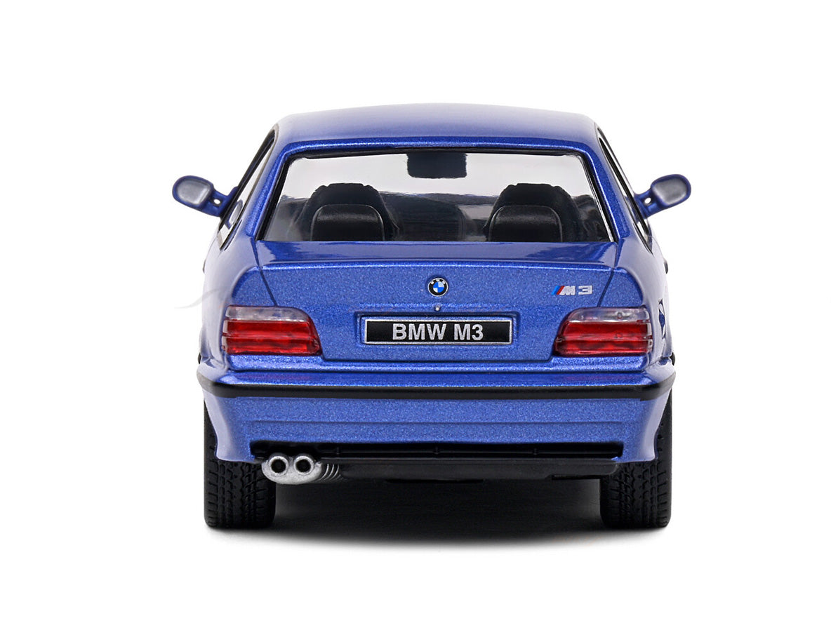 1999 BMW M3 E36 Coupe Blue 1:43 Solido Licensed Diecast Scale Model Car ...