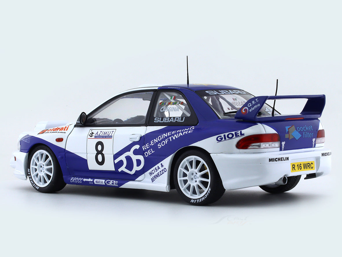 2000 Subaru Impreza S5 Night Version 1:18 Solido diecast scale model ...