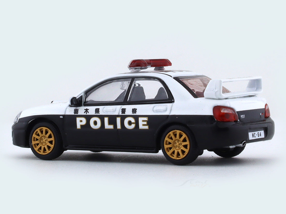 2006 Subaru Impreza WRX STI Japan Police 1:64 MC64 diecast scale model ...