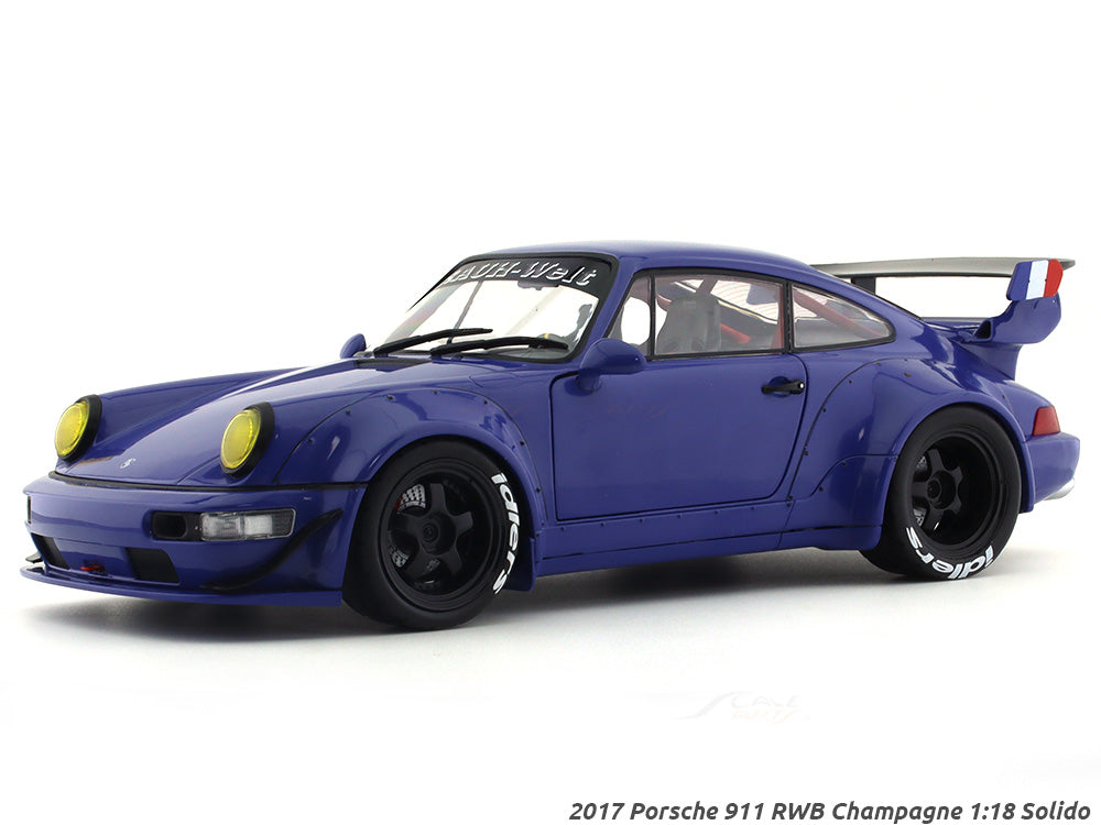 2017 Porsche 911 RWB Champagne 1:18 Solido diecast Scale Model ...