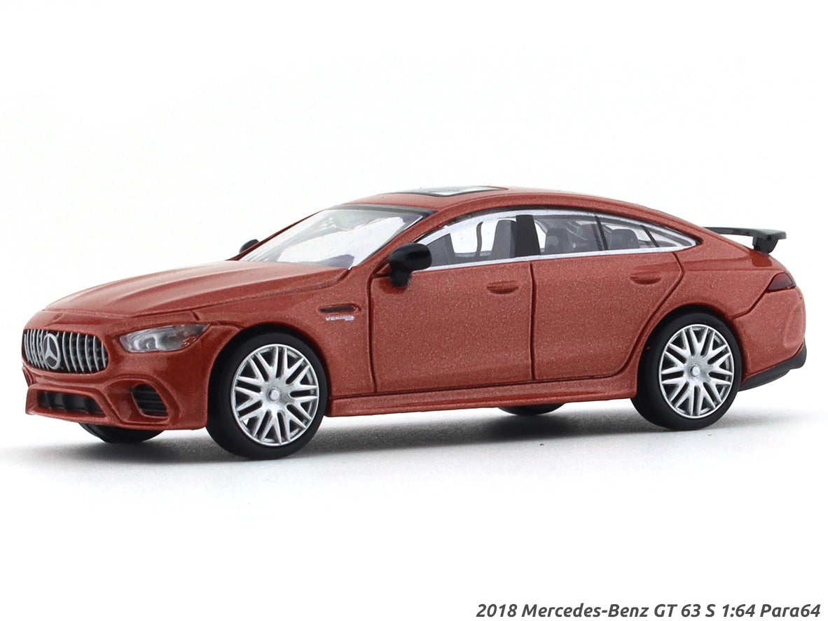 2018 Mercedes-Benz GT 63 S Copper Orange 1:64 Para64 diecast scale ...