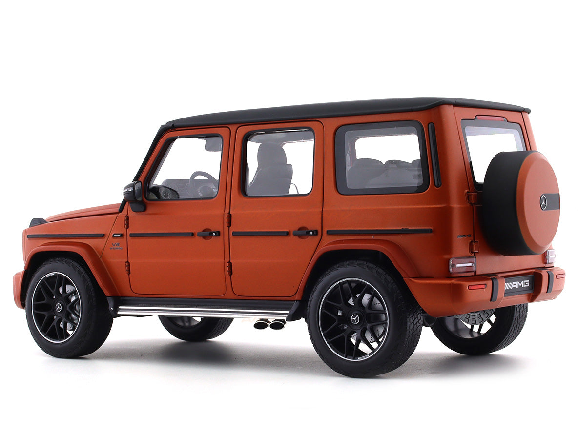 2020 Mercedes-Benz G63 AMG W463 Orange 1:18 Minichamps diecast scale ...