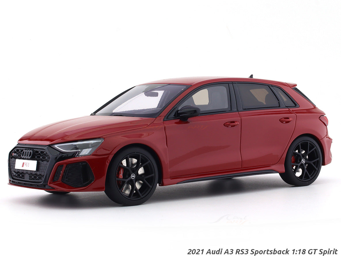 2021 Audi A3 RS3 Sportsback 1:18 GT Spirit resin scale model car ...
