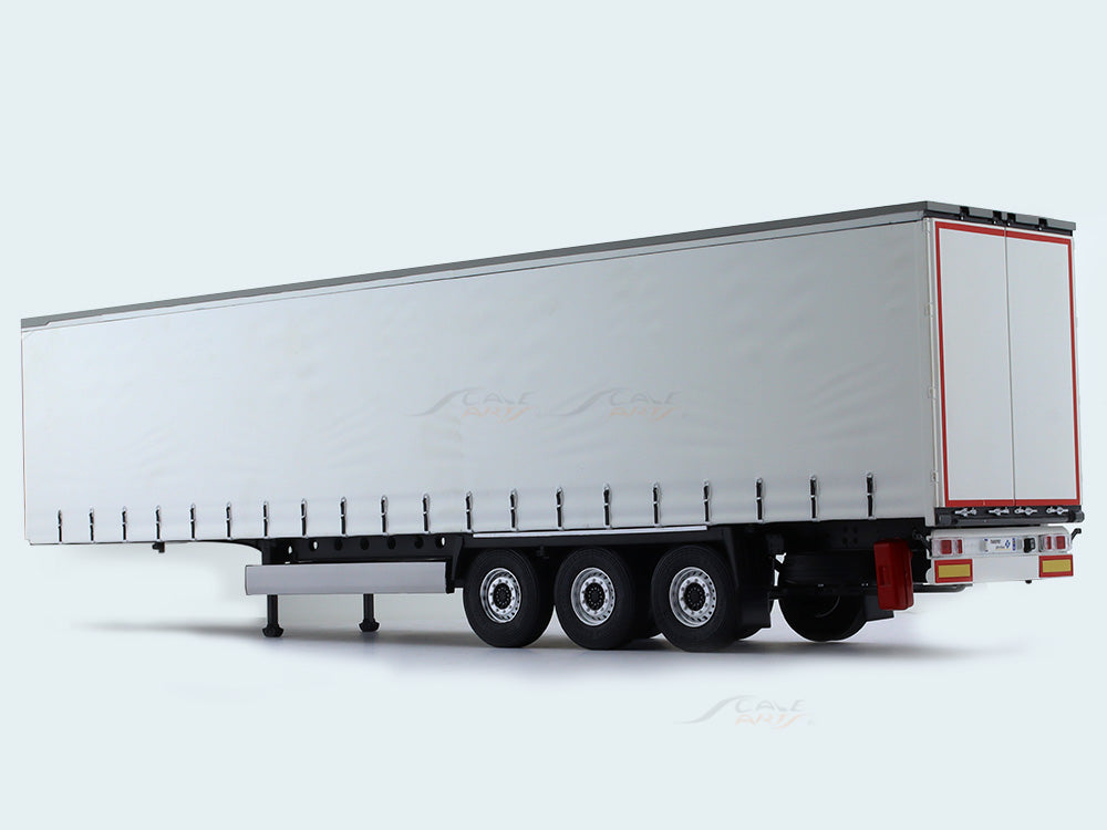 Damaged Packaging : Tilt Trailer / Remorque Bachee 1:24 Solido diecast ...