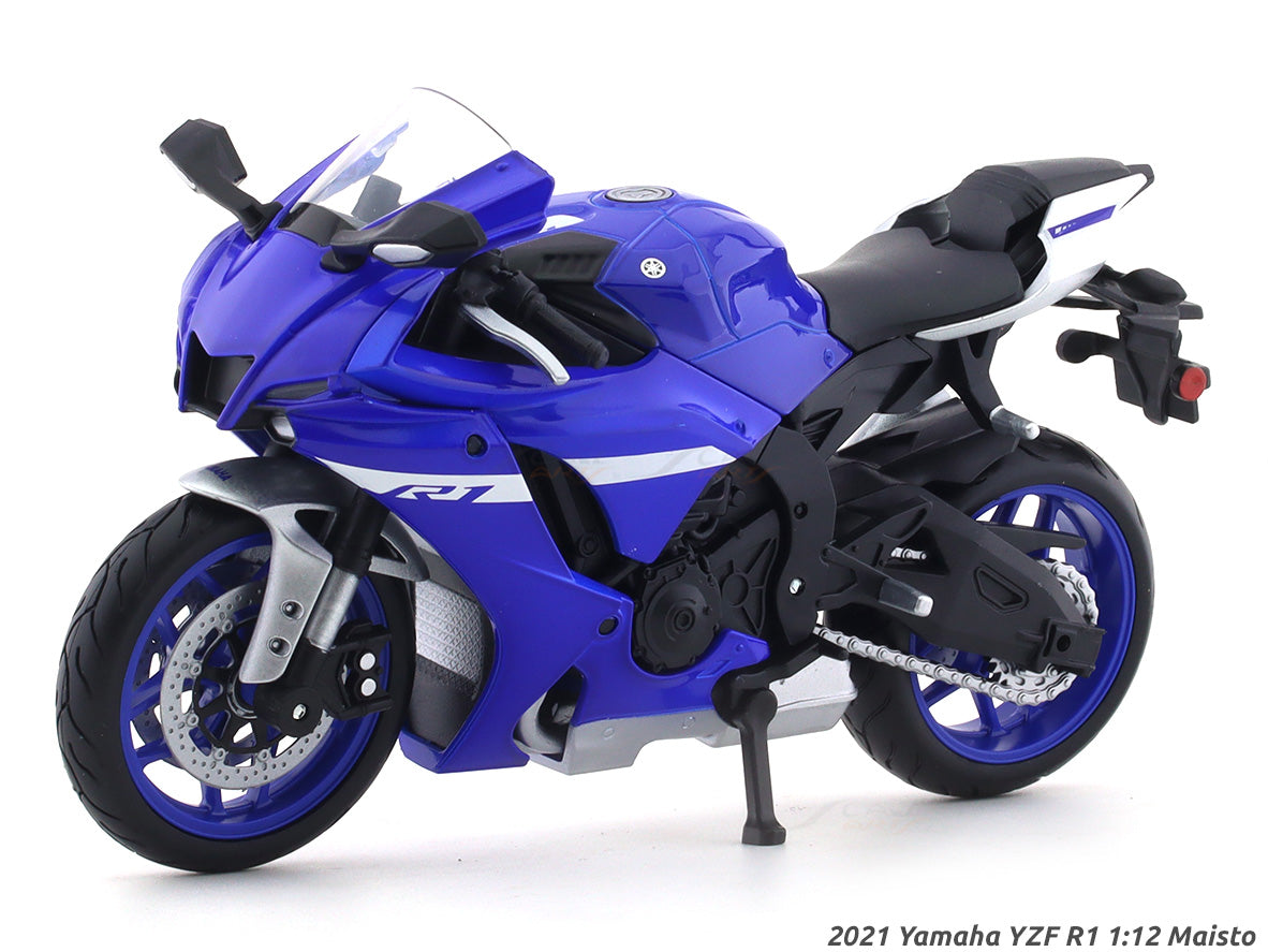 2021 Yamaha YZF R1 1:12 Maisto licensed diecast Scale Model bike ...