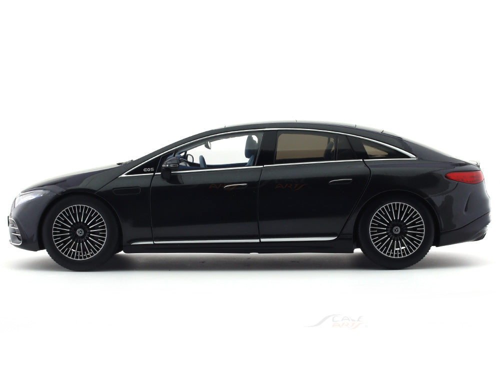 2022 Mercedes-Benz EQS AMG Line V297 graphite grey 1:18 NZG diecast ...