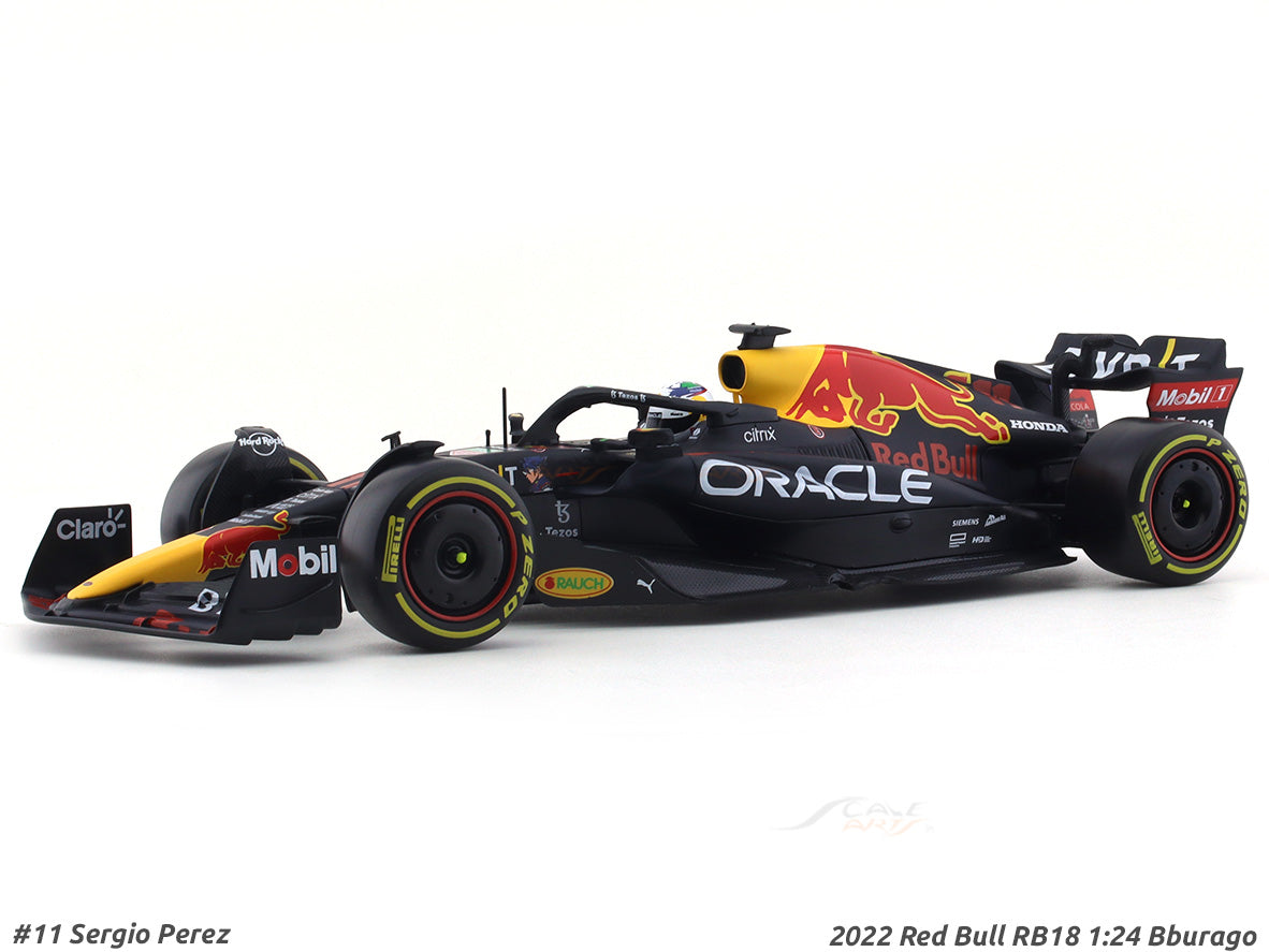 2022 Red Bull RB18 #11 Sergio Perez 1:24 Bburago scale model car ...