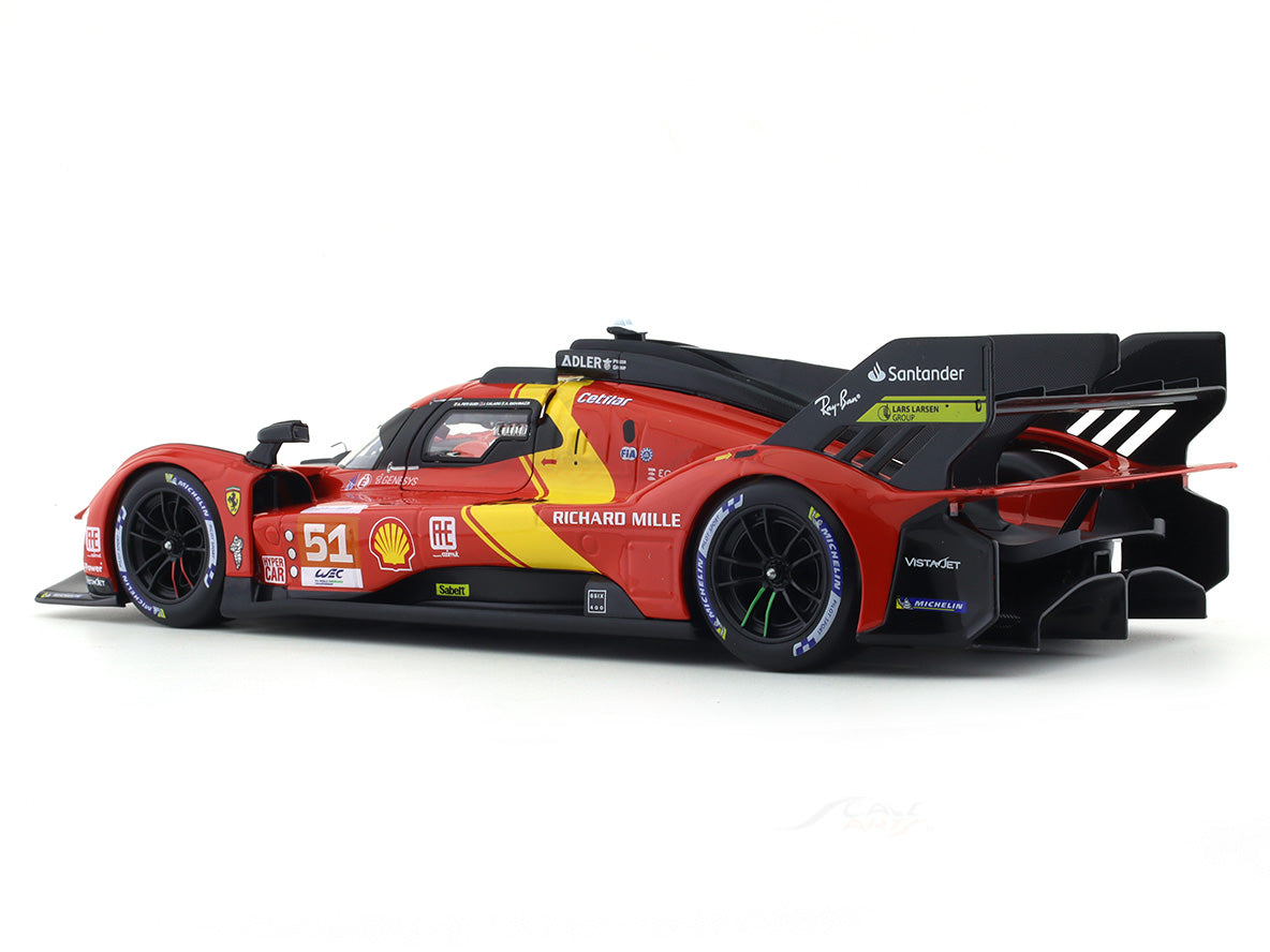 2023 Ferrari 499P #51 Winner 24h LeMans 1:18 Bburago diecast Scale ...
