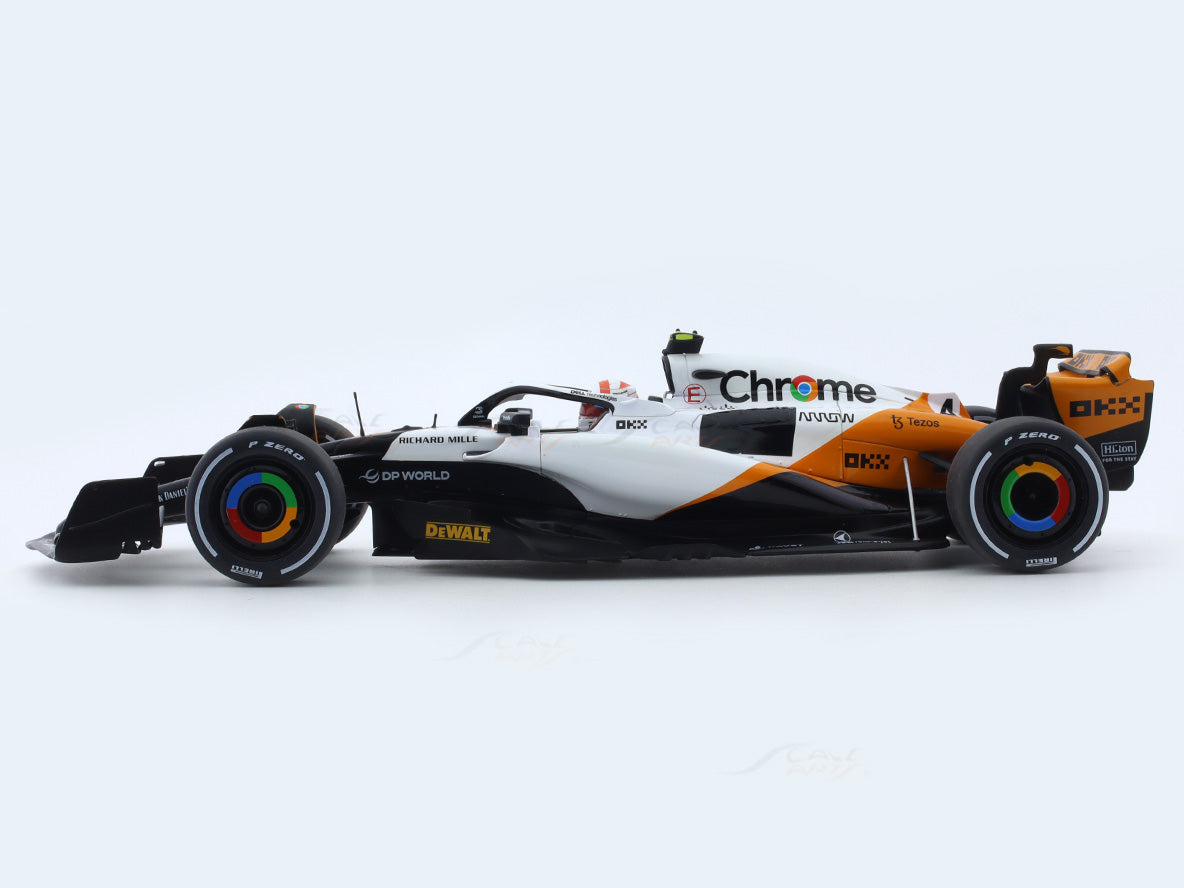 2023 McLaren MCL60 Monaco GP No. 4 1:18 Solido licensed diecast scale ...